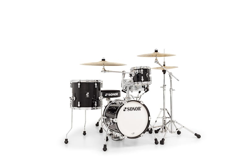 Sonor AQ2 Maple Martini Drum Set Shell Pack Transparent Black | Reverb Sonor AQ2 Maple Martini Drum Set Shell Pack Transparent Black | Reverb