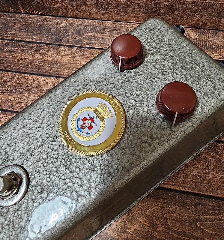 Hello Sailor Effects Abbey Road Fuzz - Hammered grey | Reverb