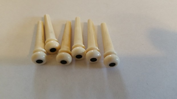 CF Martin OEM Fossil Ivory Bridge Pins | Reverb