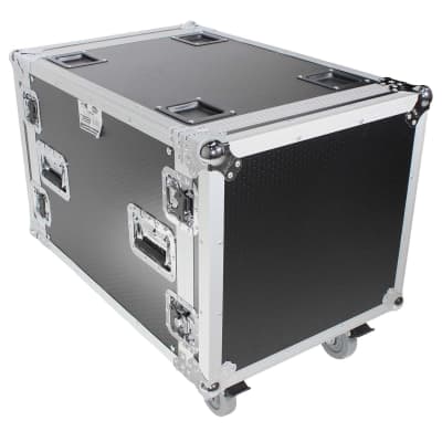 ProX T-10RSS24 24" Depth 10U Space Rack Mount Flight Case | Reverb