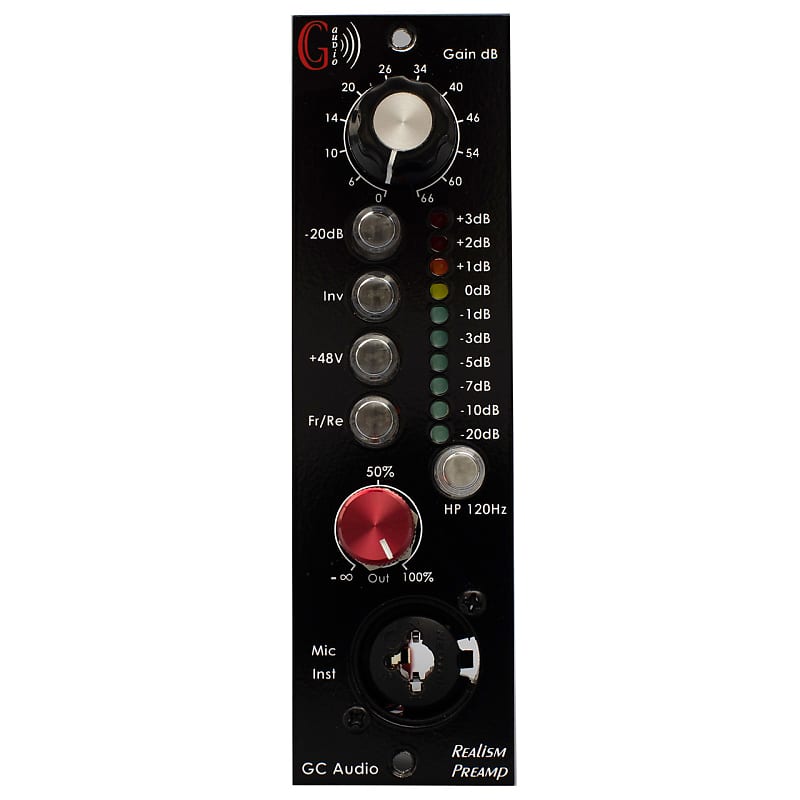 GC Audio Realism 500-Series Preamp | Reverb