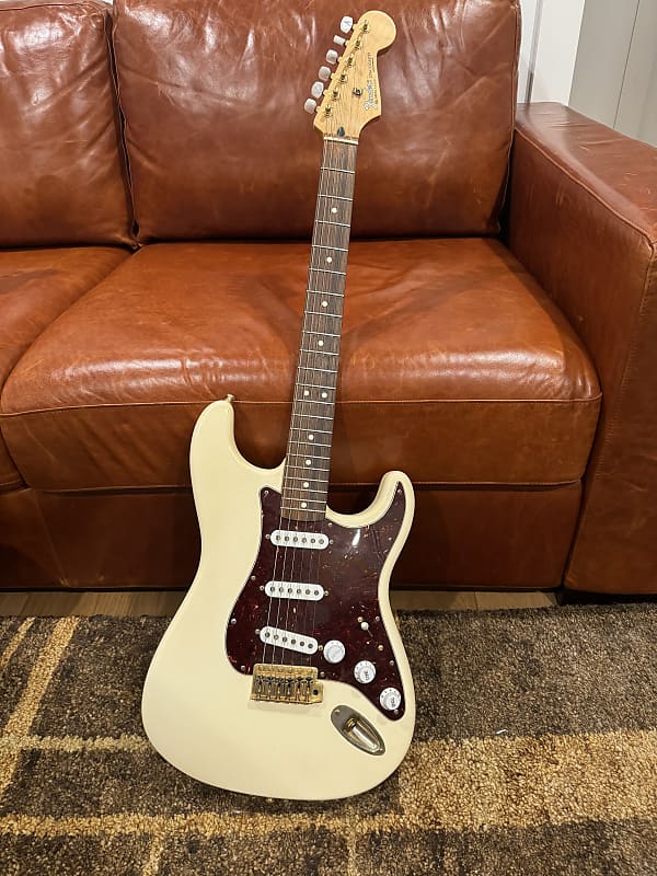 Fender Olympic White Body and Neck! Great husk for your | Reverb