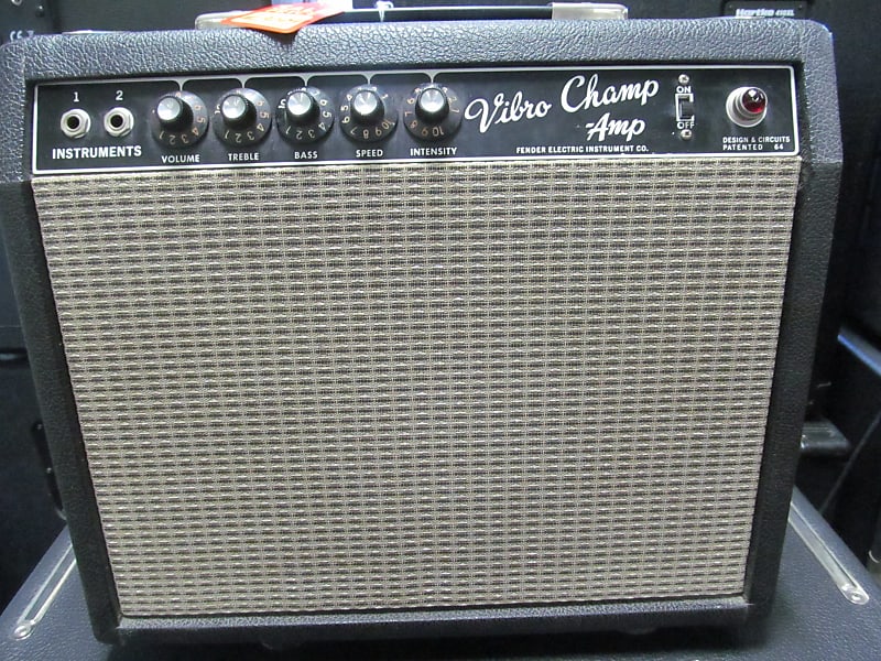 Fender 1965 Vibro-Champ Amp AA764 Guitar Combo Amplifier | Reverb