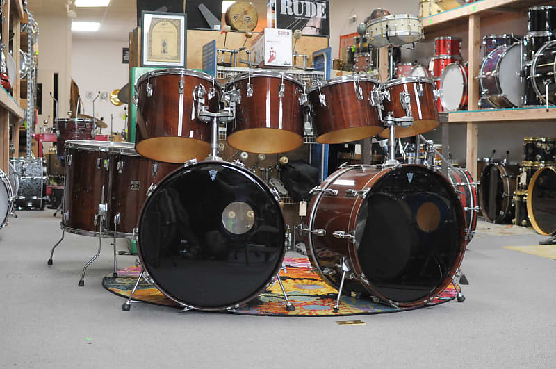 1980s Tama Superstar "Mega 70" Super Mahogany Drum Set | Reverb Canada