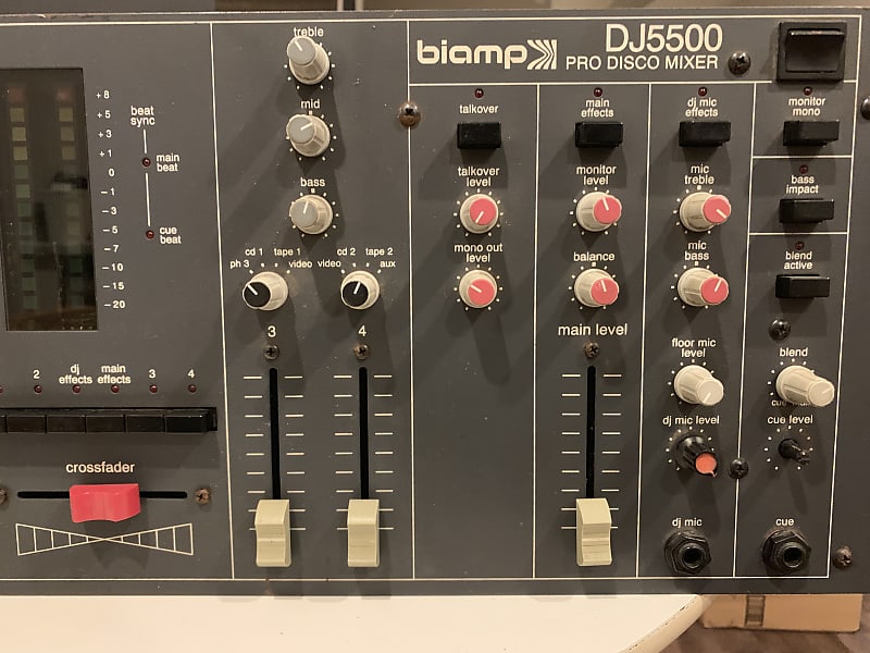 Biamp DJ 5500 Vintage Disco Mixer | Reverb