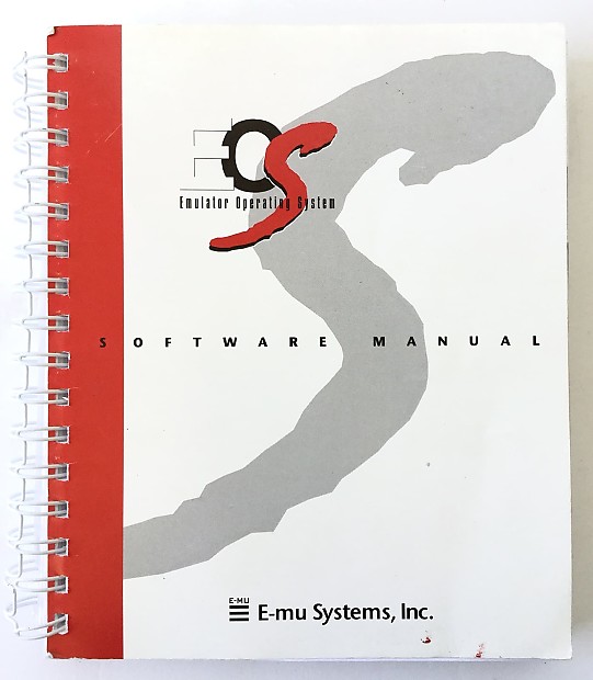 E-MU Systems E4 E4X E64 E6400 EIV Emu Emulator EOS Owners | Reverb