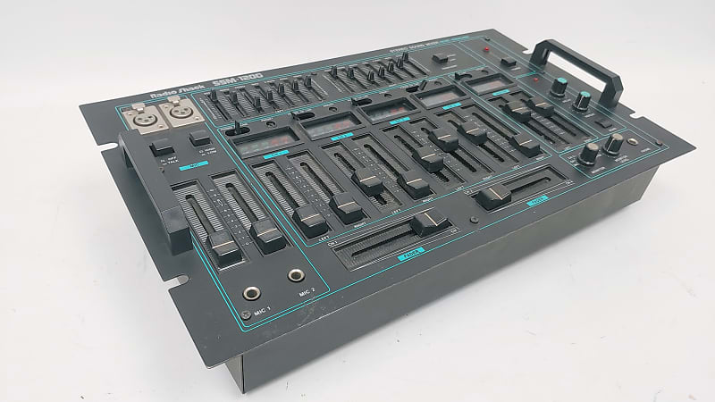 Vintage Radio Shack SSM-1200 4 Channel DJ Mixer with Delay & | Reverb