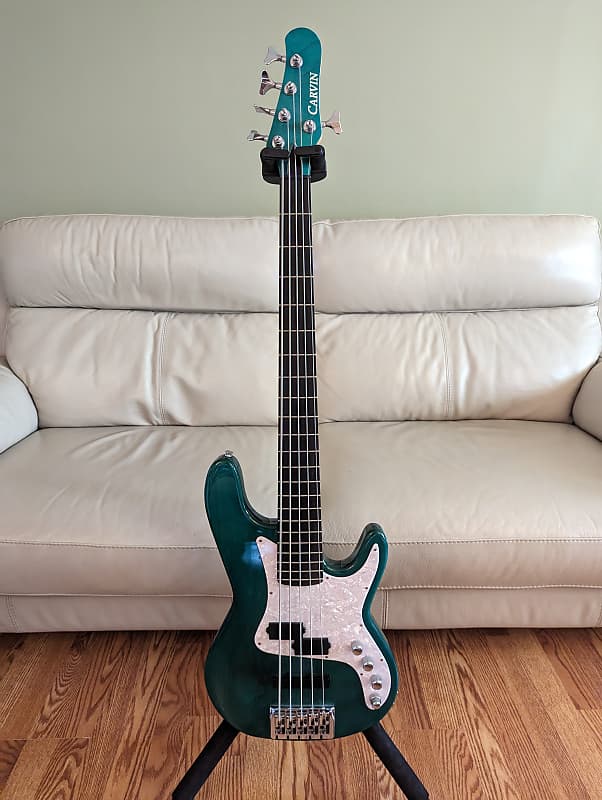 Carvin / Kiesel PB5 (like Fender Jazz) 2010s - Translucent | Reverb