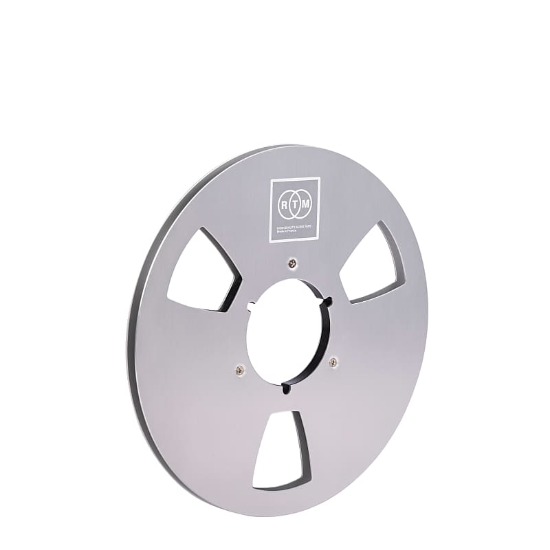 Empty Take Up Reel-RTM 1/2" Empty 10.5" NAB Silver Metal Reel | Reverb