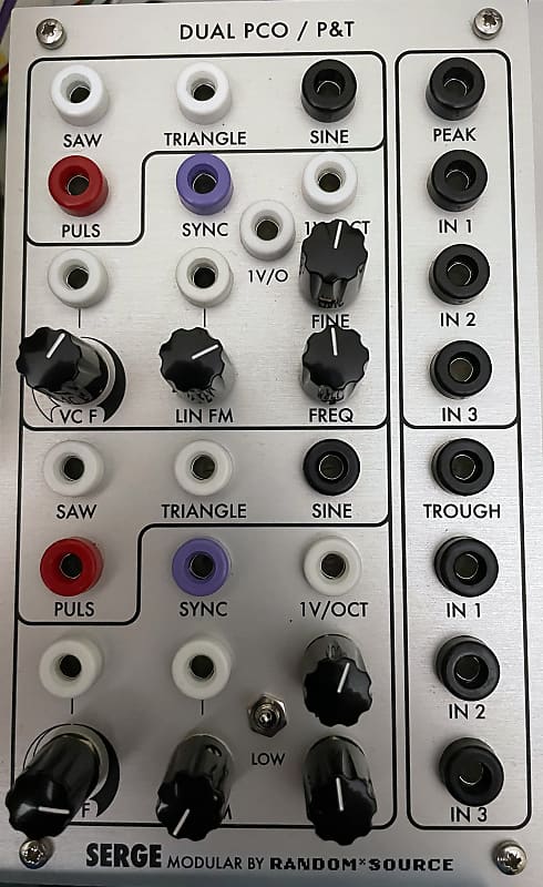 Random Source Serge Dual PCO P&T Prescision Oscillator Peak | Reverb