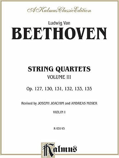 String Quartets, Volume III, Opus 127, 130, 131,132, 133, 135 | Reverb
