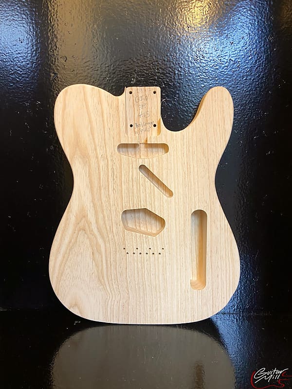 Guitar Mill T-Style Body / 2 pc. Swamp Ash / Ultra Vintage w/ | Reverb