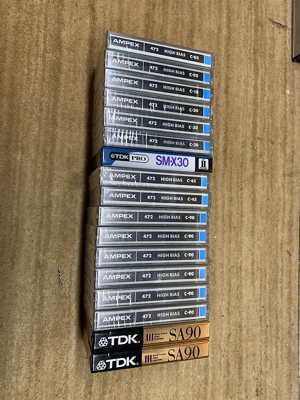 Ampex cassette tape | Reverb