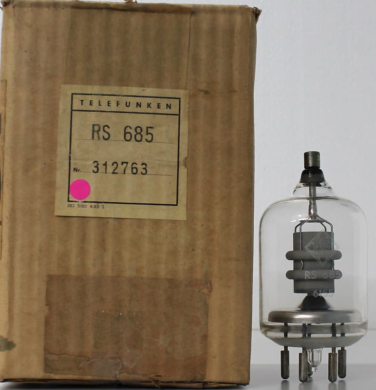 RS 685 6155 TELEFUNKEN RF TETRODE MADE IN GERMANY | Reverb UK