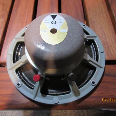 JBL 8" D216 Musical Instrument Speaker. 16 Ohm. 60s - 70s | Reverb