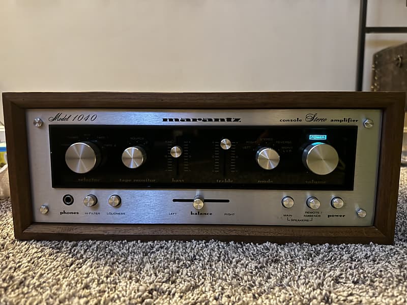Marantz Model 1040 20-Watt Stereo Solid-State Integrated | Reverb