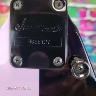 2004 Jackson RR MIJ PS3 RHOADS Custom black/ bubblegum pink | Reverb