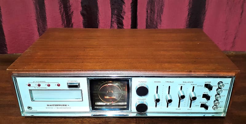 Masterworks SQ-440 Quadraphonic Stereo Receiver With 8 Track | Reverb