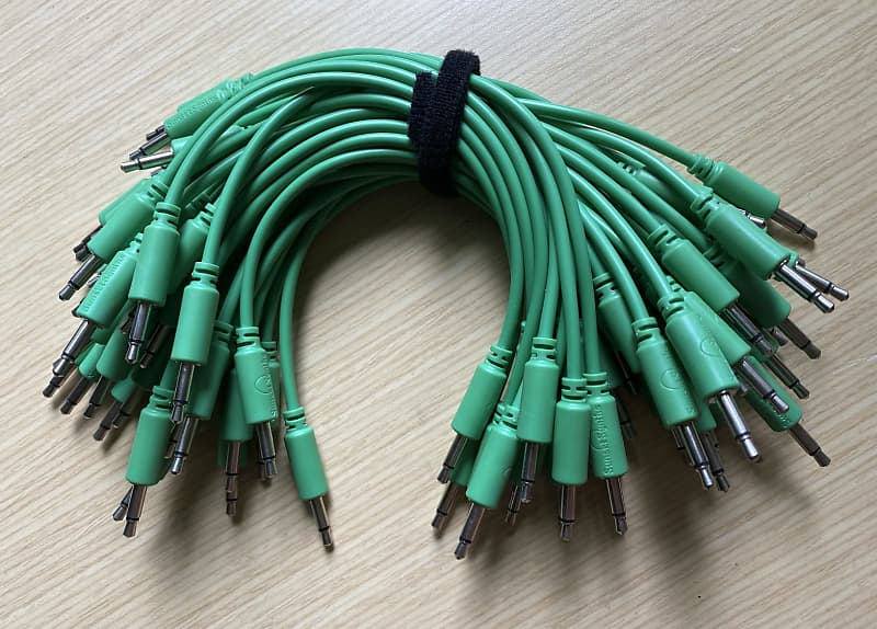 Mixed Lot Euro Rack 3.5mm mono patch cables | Reverb