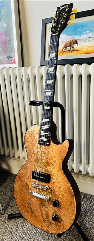 Gibson Les Paul Studio P90 Unique Relic | Reverb