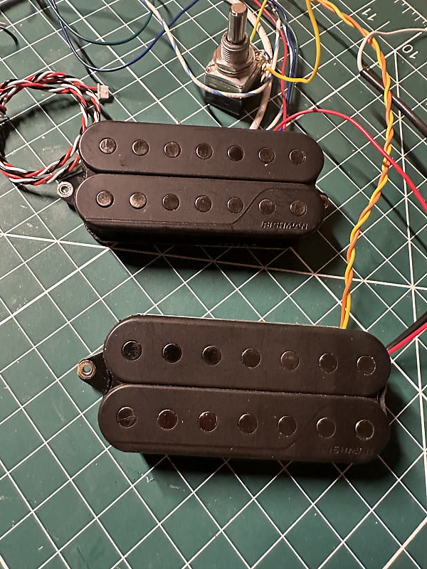 Fishman Fluence Keith Merrow 7 String 2020 - Black | Reverb