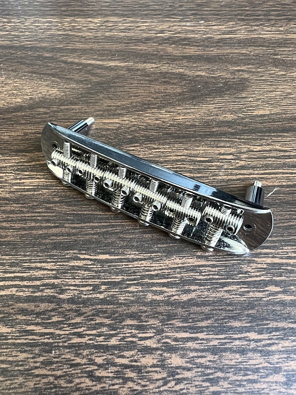 Fender Mustang Bridge for JM/Jaguar 2022 - Nickel | Reverb