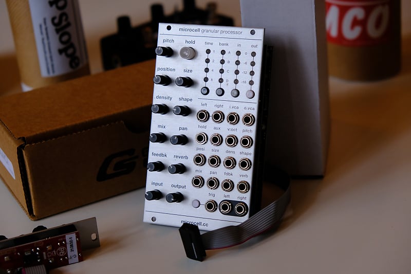 Grayscale Microcell - Mutable Instruments Clouds - Aluminum | Reverb