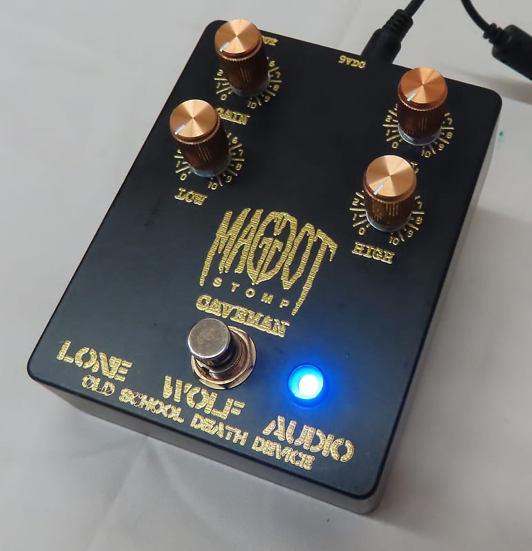 Lone Wolf Audio Maggot Stomp Caveman Guitar Effects Pedal - | Reverb
