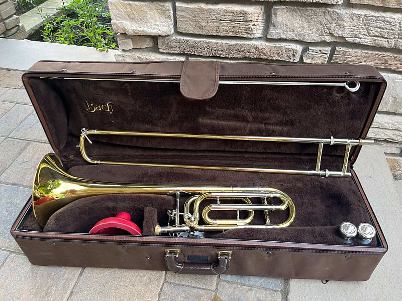 Bach 36 Stradivarius Series Tenor Trigger Trombone w/ Open | Reverb