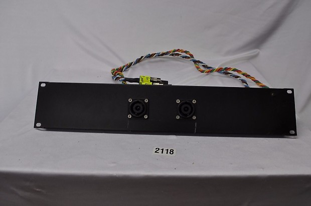 Amp Rack Custom Patch Panel (2) NL8 to (2) NL4 Tails | Reverb