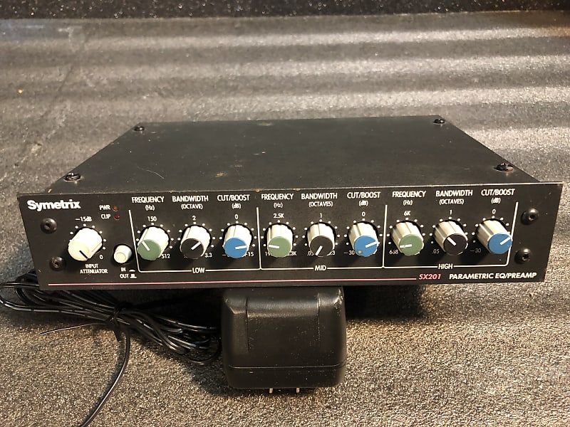 Symetrix SX-201 PARAMETRIC EQ/Preamp | Reverb