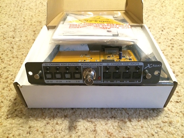 Behringer X-ADAT Expansion Card for X32 and Midas | Reverb Australia