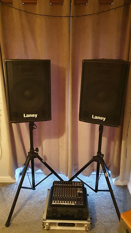 Full PA system (Laney CT15 x2, DAP Audio palladium 1200 | Reverb UK