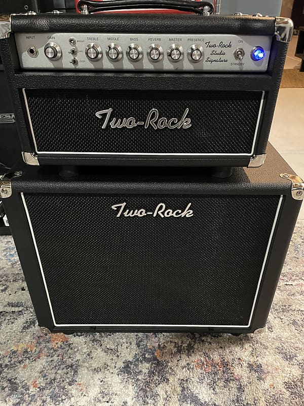 Two Rock Studio Signature Head and 1x12 Cabinet 2023 - Black | Reverb