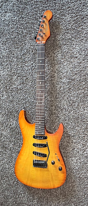 2004 Fender Showmaster neckthru electric guitar Seymour | Reverb