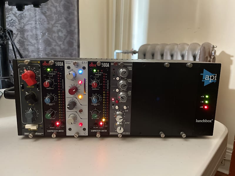 API 500-8B HC 8-Slot Lunchbox 2014 - Present - Black | Reverb