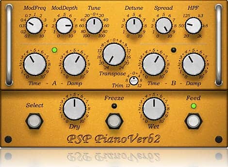 PSP Pianoverb 2 (Download) Creative resonant reverb plug-in. | Reverb