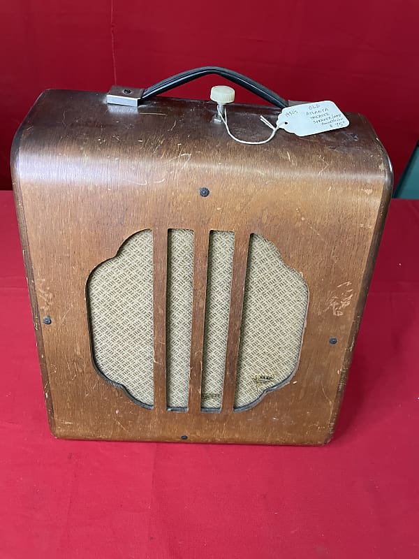 Old Atlanta Theater Speaker/amp conversion 1930’s? | Reverb