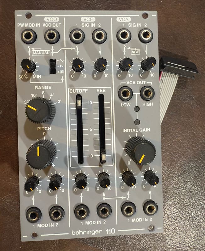 Behringer 110 VCO/VCF/VCA Legendary Analog VCO/VCF/VCA Module | Reverb