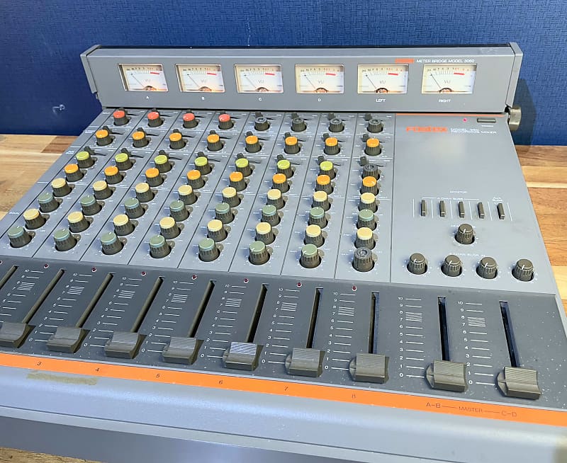 Fostex Model 350 Vintage Recording Mixer w/ Model 3060 Meter | Reverb