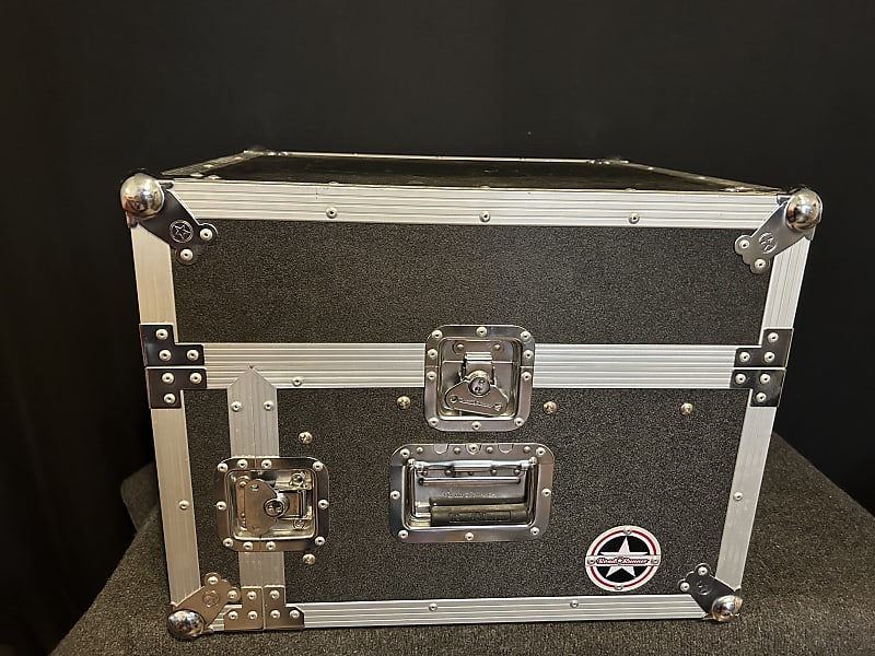 Road Runner Slanted Mixer Rack Case 10U Mixer Space w/ 6U | Reverb