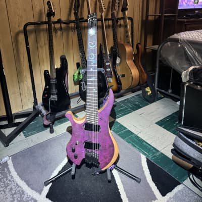 Agile 10 String Fan Fret Headless Electric Guitar CHIRAL | Reverb