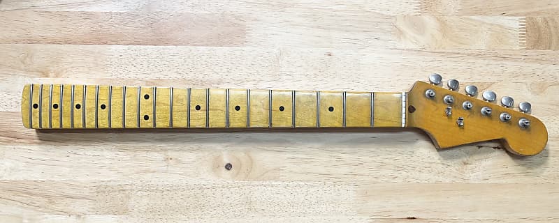 Musikraft Custom Strat Neck MJT Relic Gotoh Tuners | Reverb