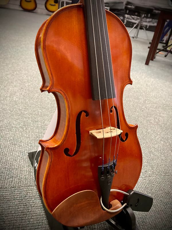 15" Modern Chinese Viola Outfit Two-piece flamed back, | Reverb UK
