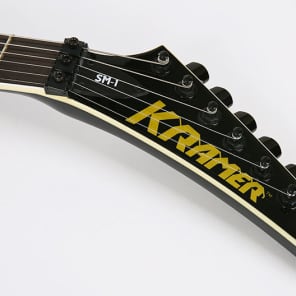 Kramer SM-1 Black Super Strat EMG ssh hss Floyd Rose FR | Reverb
