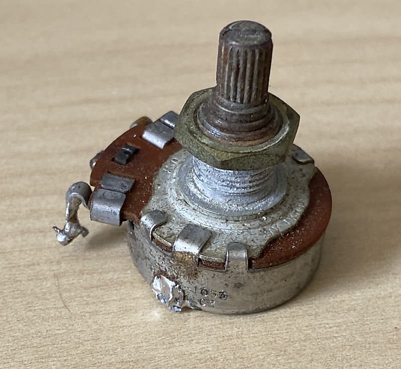 Centralab /Gibson - 500K late 1950s Volume Pot | Reverb