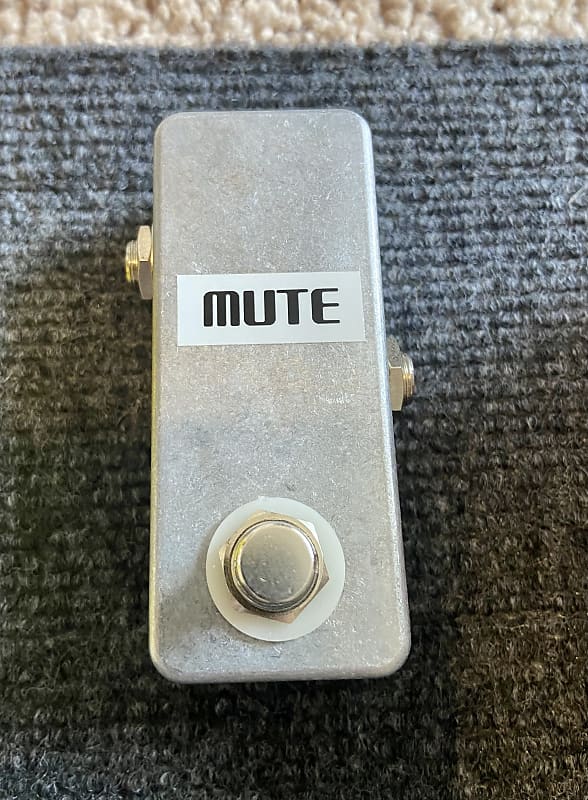 Custom Mute pedal 2020 - Unfinished / Metal | Reverb