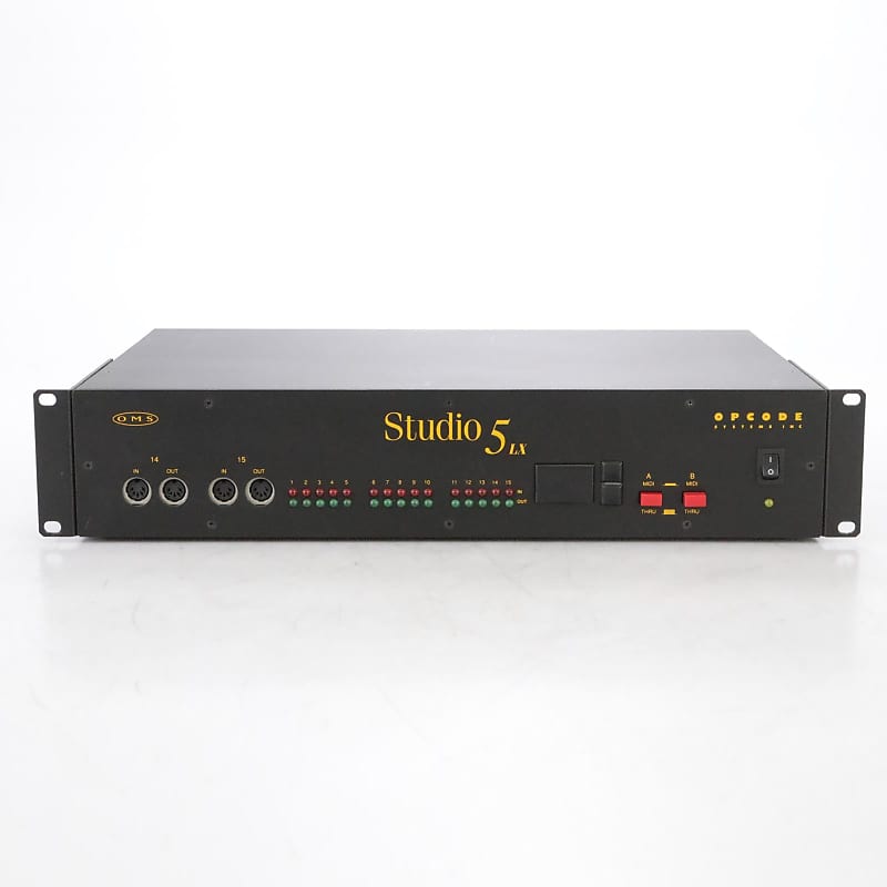 Opcode Studio 5LX MIDI Interface Syncronizer 5 LX w/ 8 MIDI | Reverb