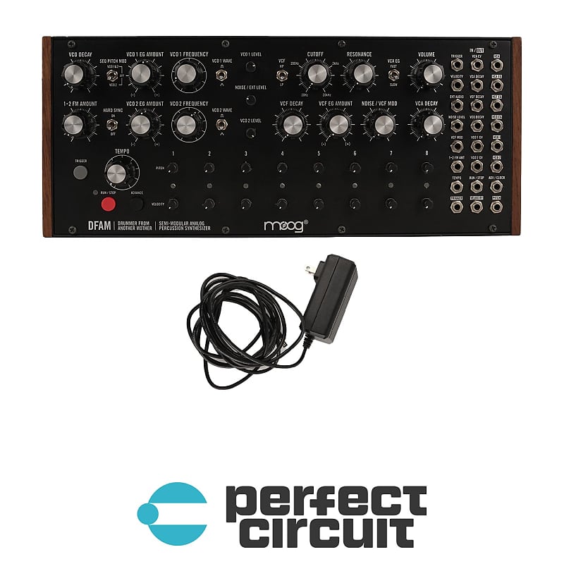 Moog Dfam Semi Modular Analog Drum Synthesizer [used] Reverb