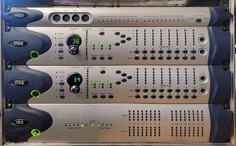 Digidesign 192 I/O 16x8, Mac Pro 12 core, HD2 Accel, PT HD9 | Reverb